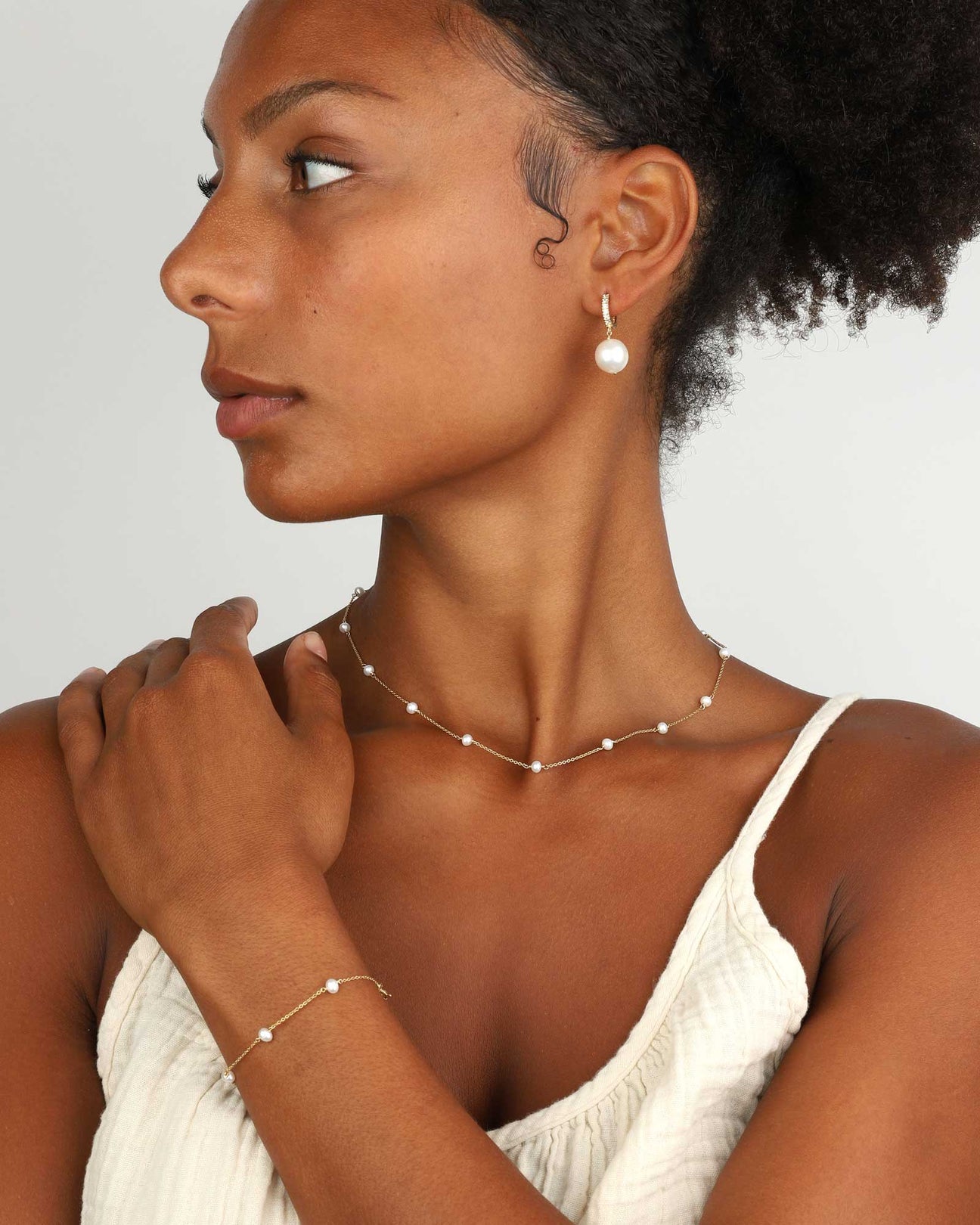 Poppy Rose Pearl Drop Hooks 14k Gold-fill, Freshwater Pearl | Blue Ruby ...