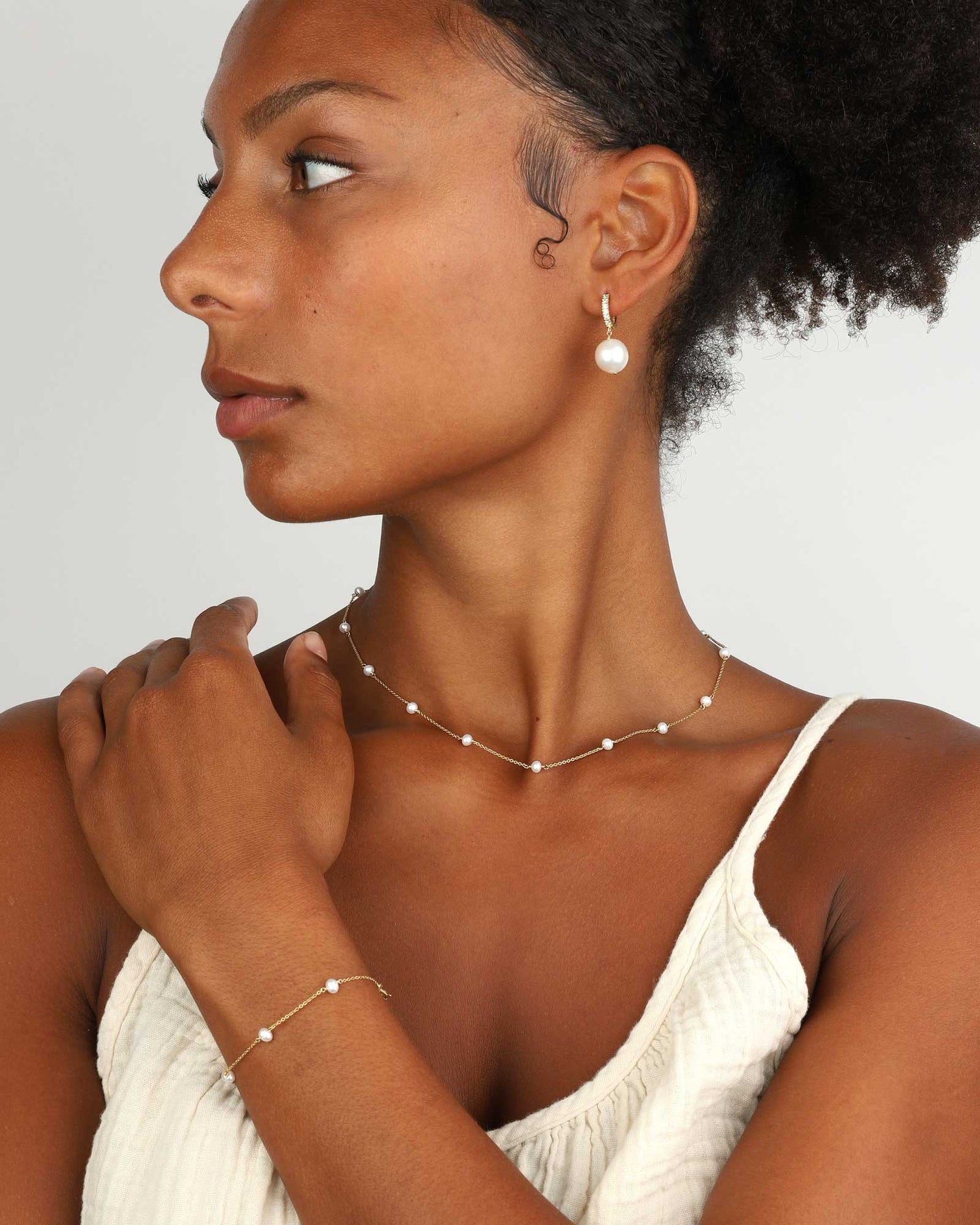 Poppy Rose Pearl Drop Hooks 14k Gold-fill, Freshwater Pearl | Blue Ruby ...