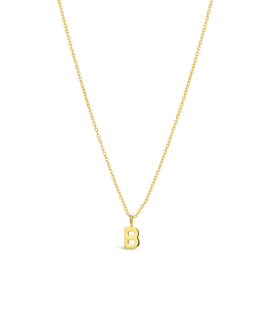 Quiet Icon Initial Necklace | Blue Ruby Jewellery